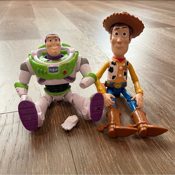Pixar | Toys | Toy Story Woody And Buzz Lightyear Bundle Toy Action ...